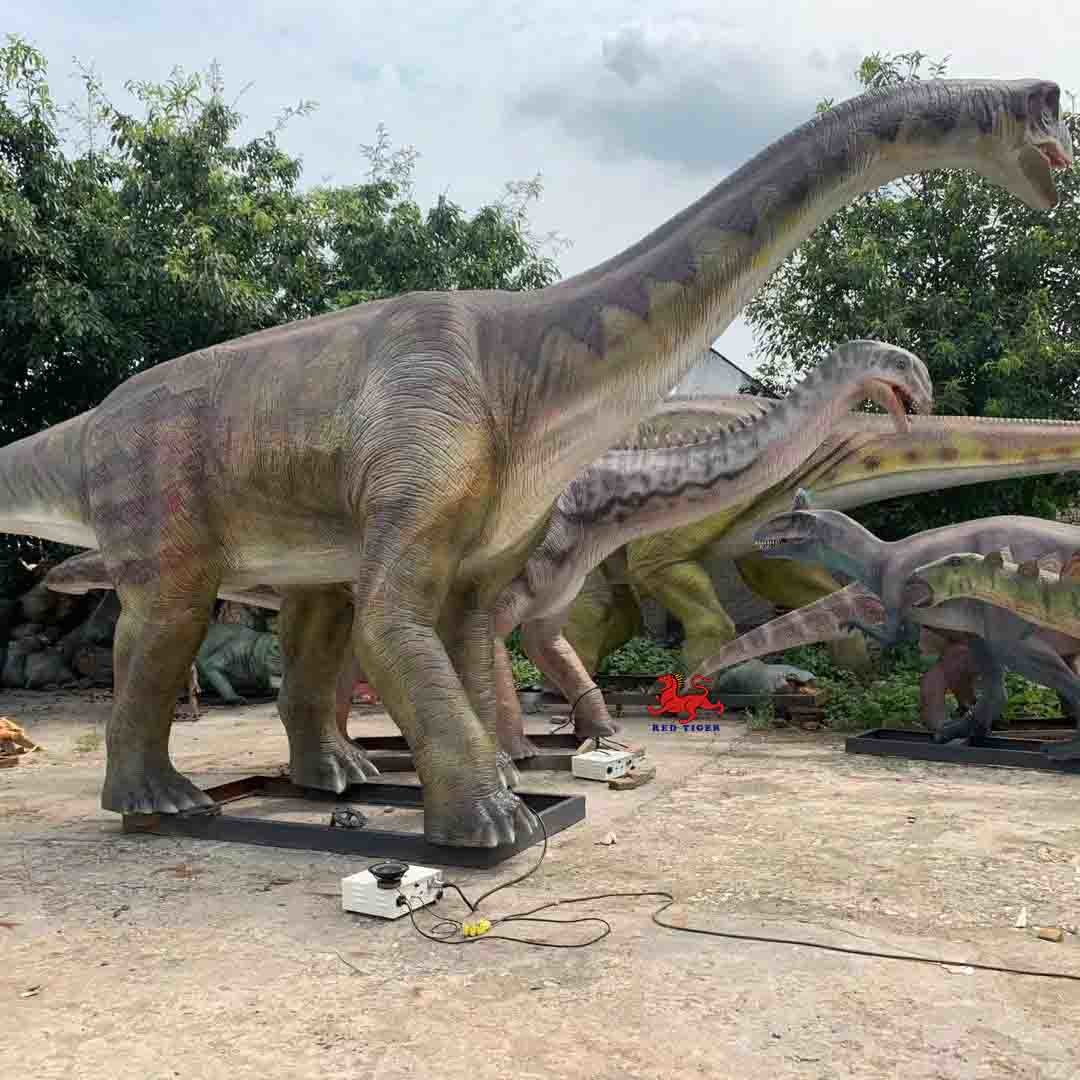Dinosaurio Jurassic World Dinosaurio animatrónico realista Bellusaurus ...